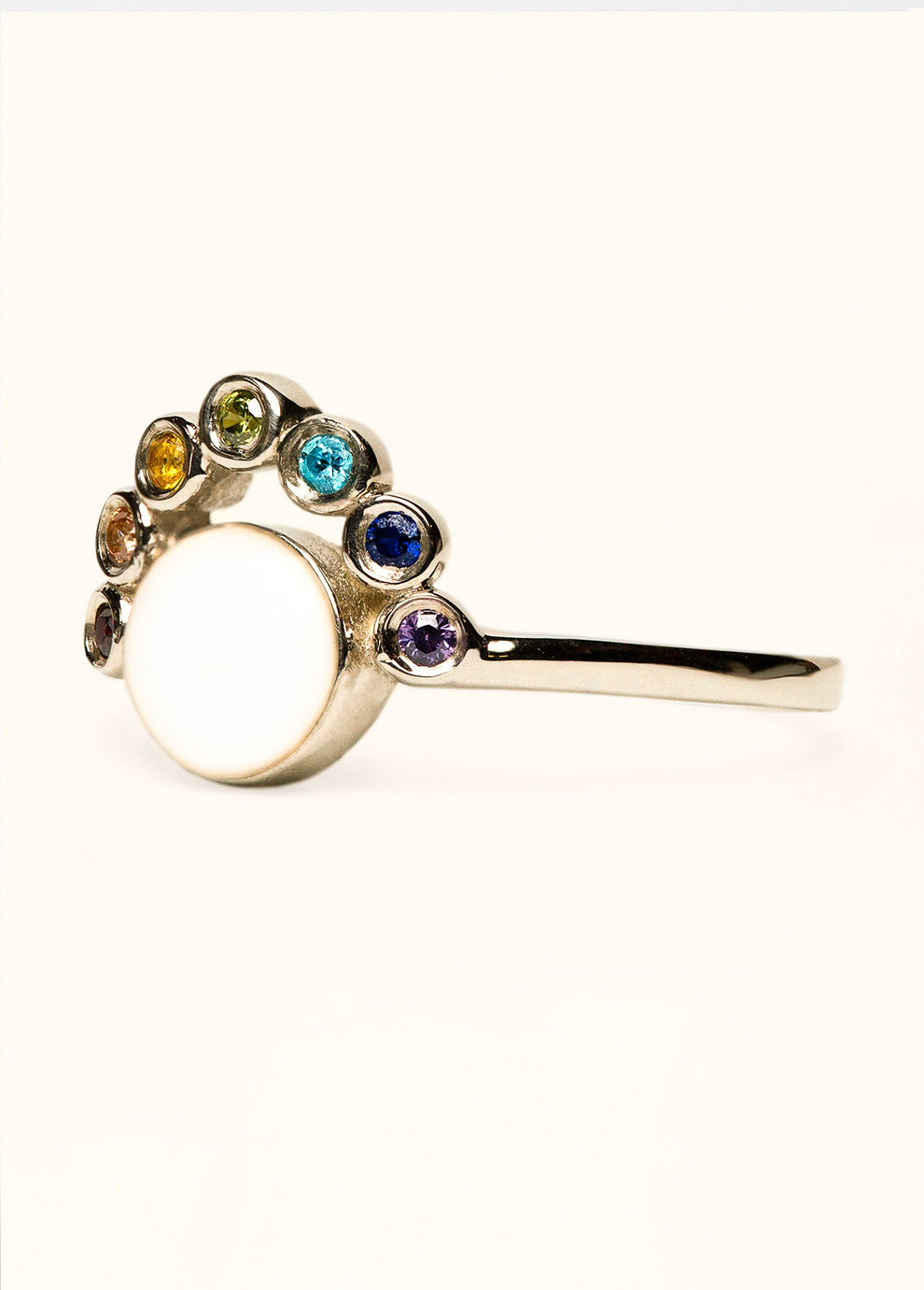 Rainbow After the Storm Ring – Mamma's Liquid Love