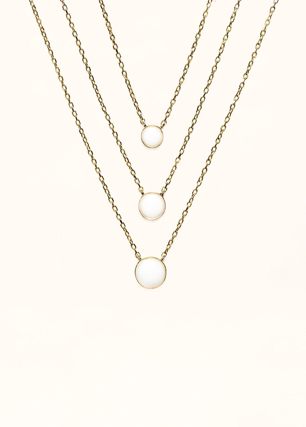 Triple Blessed Layered Necklace – Mamma's Liquid Love